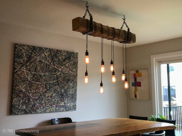 Rustic Vintage Wooden Pendant Lights – The Colours