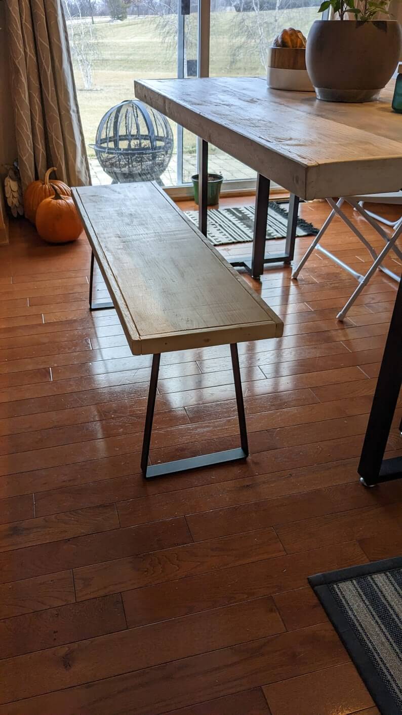 Solid Wood Bench – The Colours