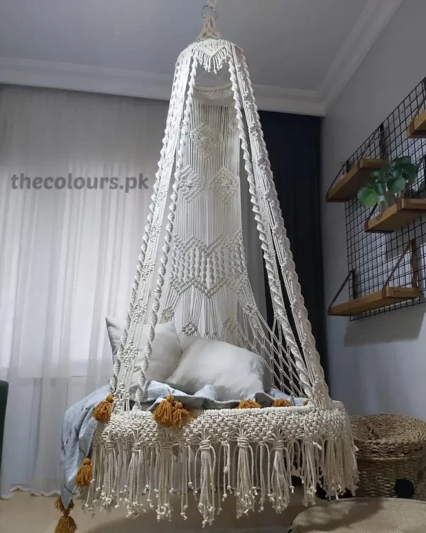 Large Macrame Swing, Hammock, Luxury Macrame Swing Chair, Handmade ...