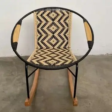 Hand Woven Rocking Chair – The Colours